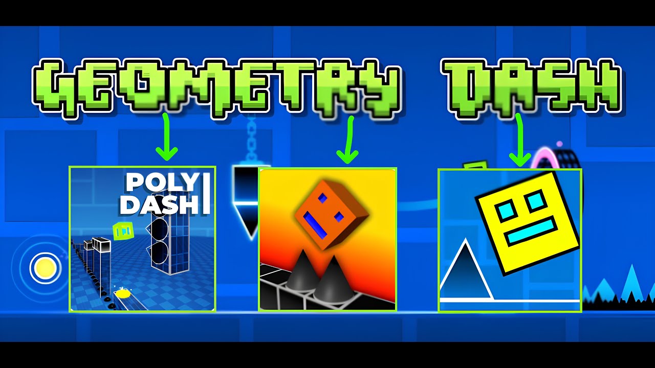 Первый взгляд на GD в РОБЛОКСЕ. POLY DASH/BEAT BOUNCE/GEOMETRY JUMP ...