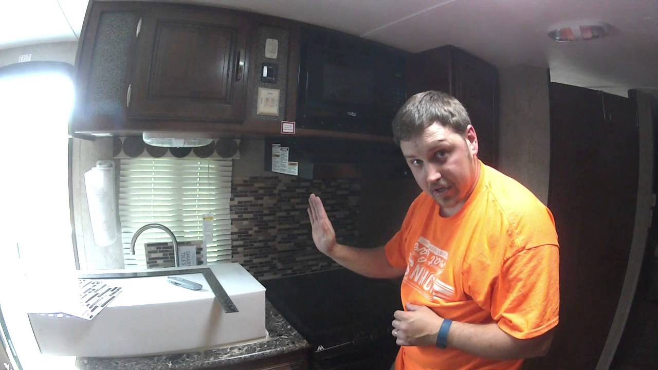 Smart Tile Install in our RV - YouTube