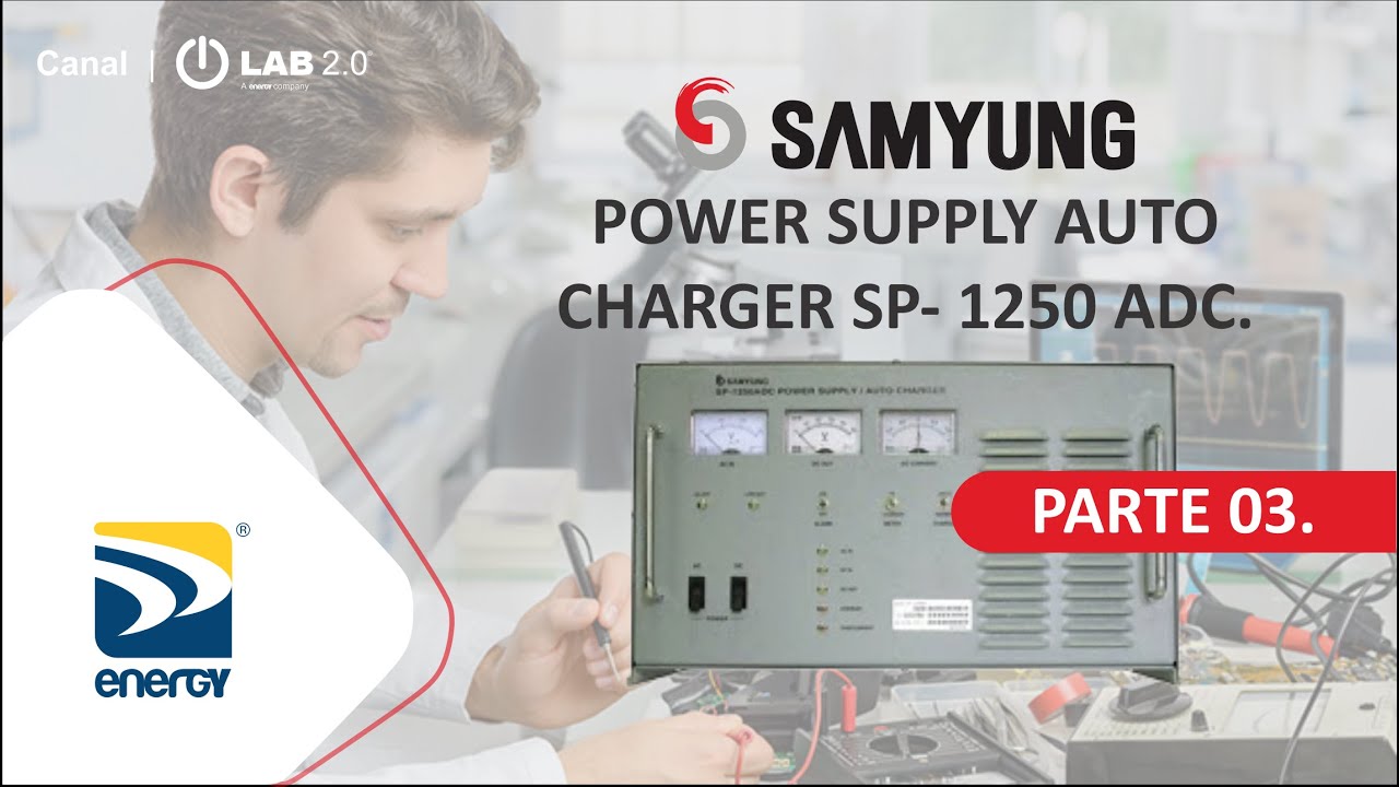 CARREGADOR SP-1250 ADC SAMYUNG - Parte 03 - YouTube