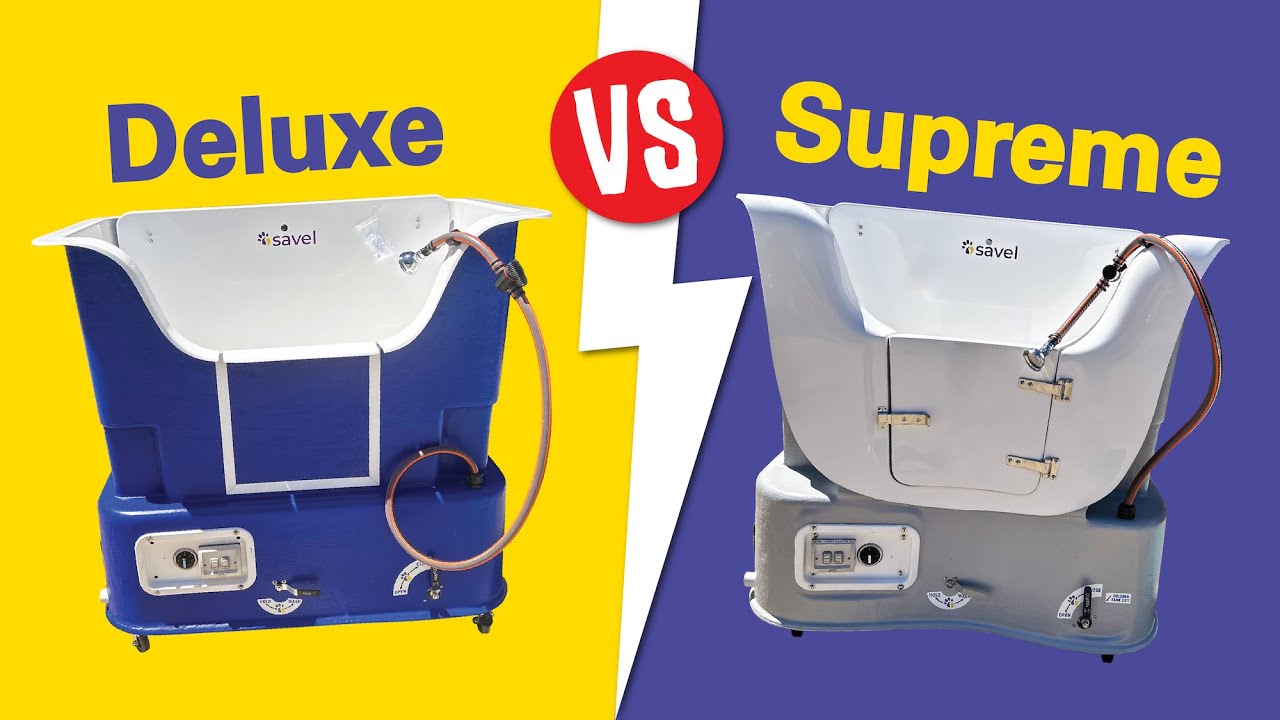 Deluxe Versus Supreme Savel Hydrobaths - YouTube