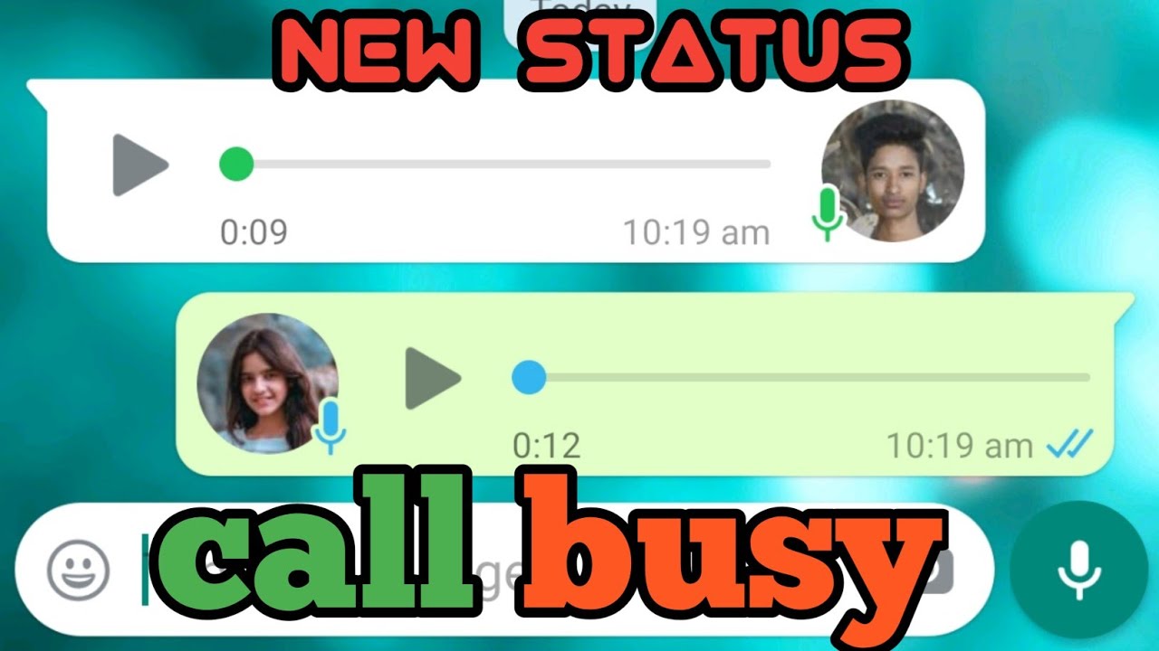 Call busy 😭😭 | whatsapp voice status | call busy status | rk status ...