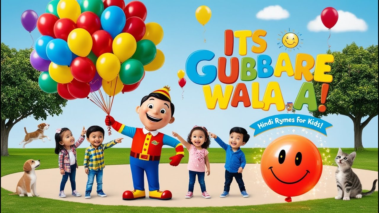 Its Gubbare Wala | Hindi Baby Poem - Rhymes for Kids and Toddlers # ...