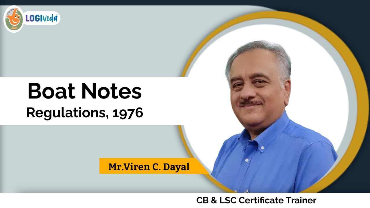 Boat Notes Regulations, 1976 by Viren C. Dayal - YouTube