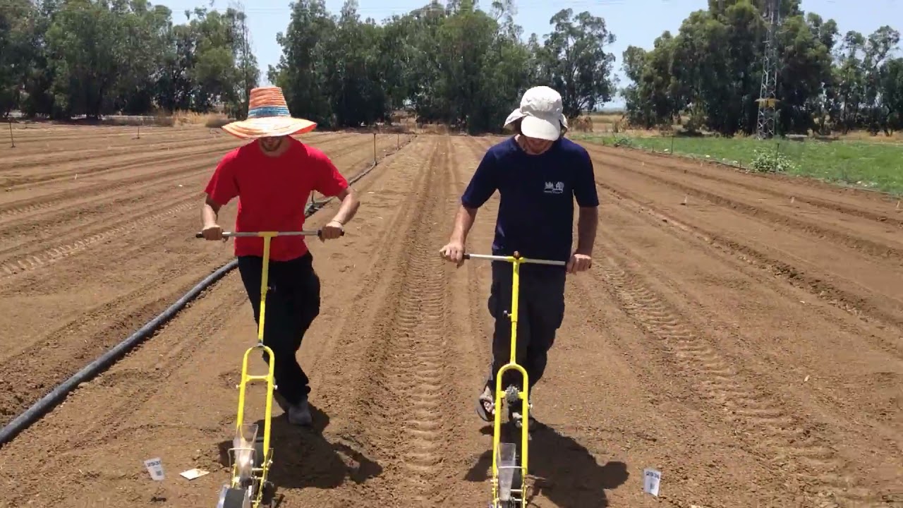 Manual Seeder - Sesame - YouTube