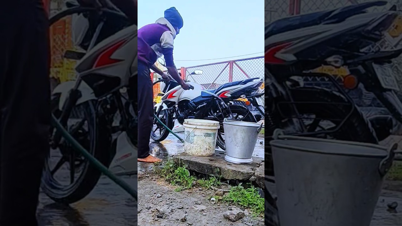 Wash Apache RTR 160 .... ️ ️ ️🧼🧼🧽 #viral #ytshorts #shortvideo #bike #apache - YouTube