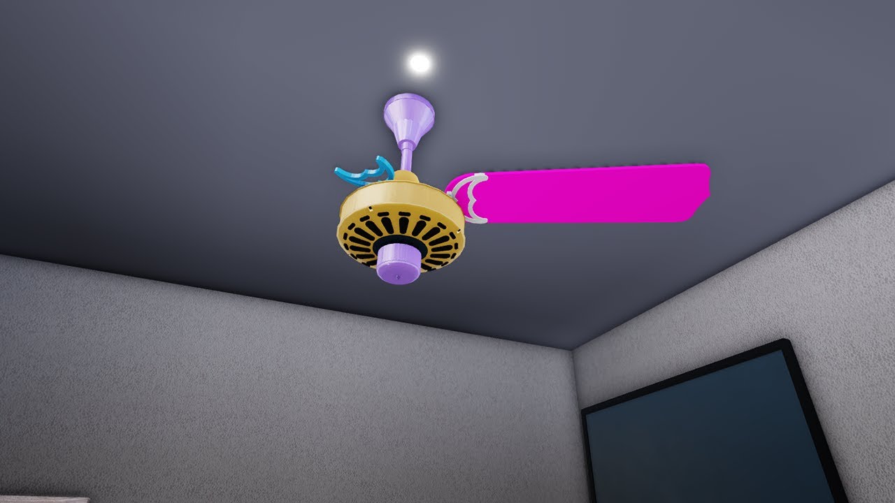 Wobbly Ceiling Fan Blade BREAKS and FLIES OFF - INSANE! - YouTube