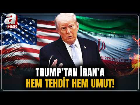 Trump'tan İran'a hem tehdit hem umut: İran için diplomasi kapısı açık! | A Haber