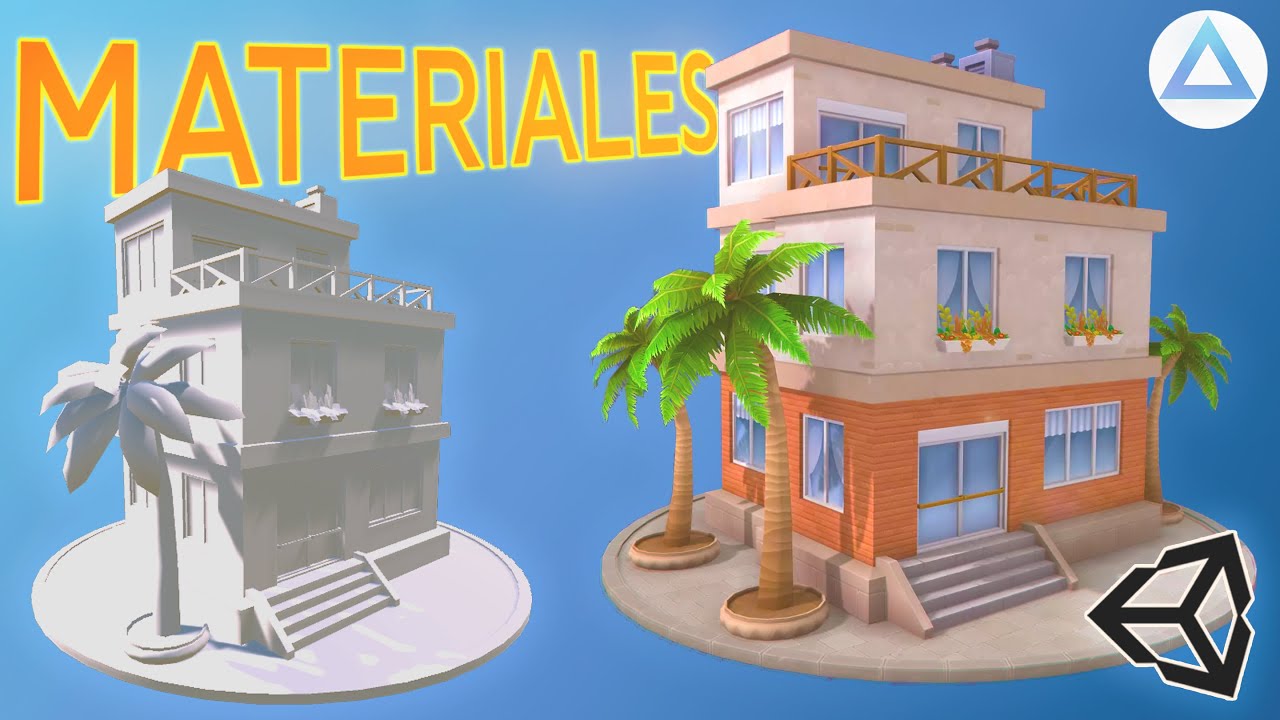 MATERIALES y TEXTURAS en Unity 🎨 - YouTube