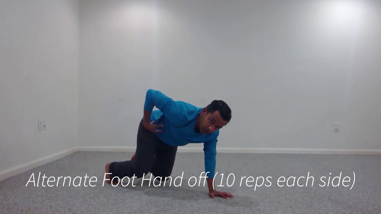 Natural Movement Tutorial: Foot Hand Crawl - YouTube