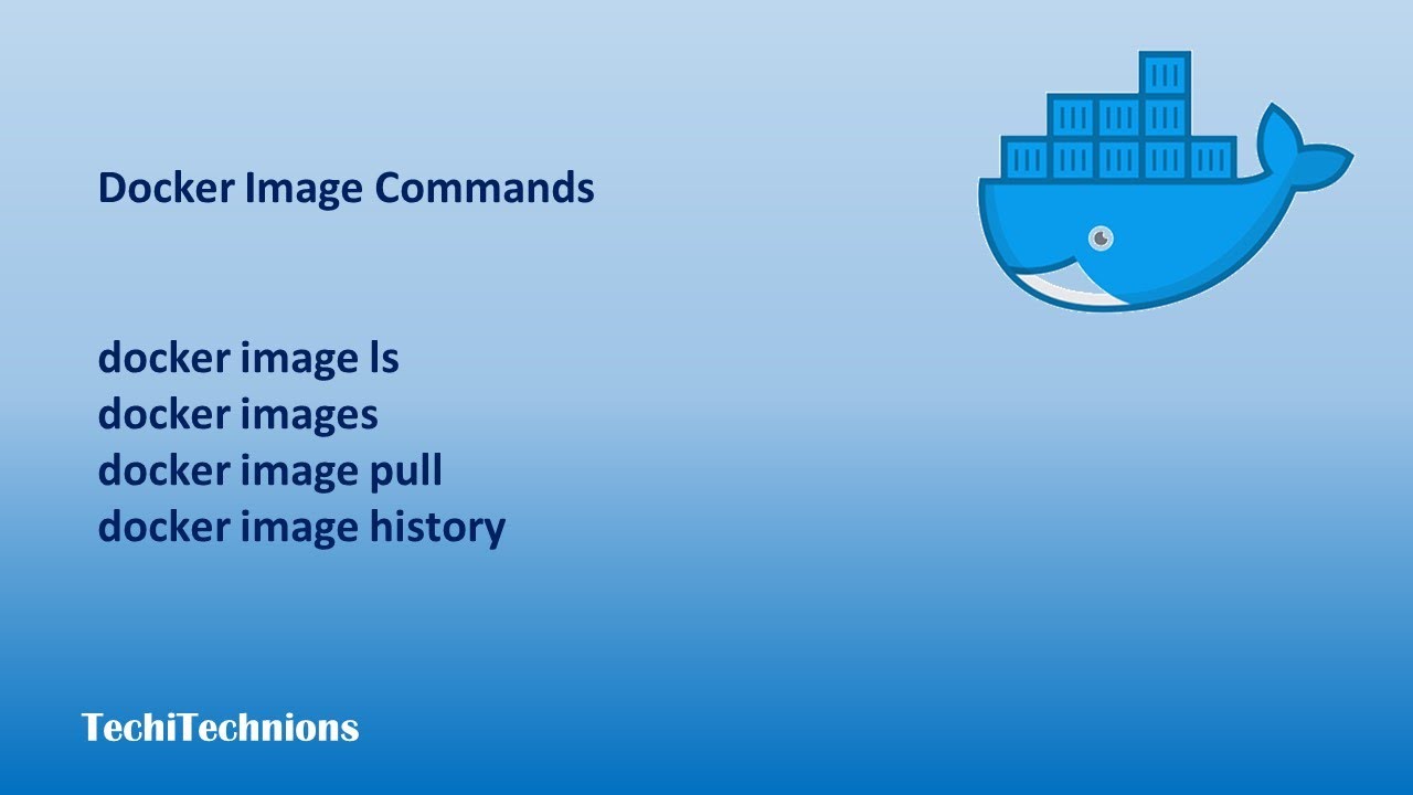 Docker Image commands (pull,ls,history) - YouTube