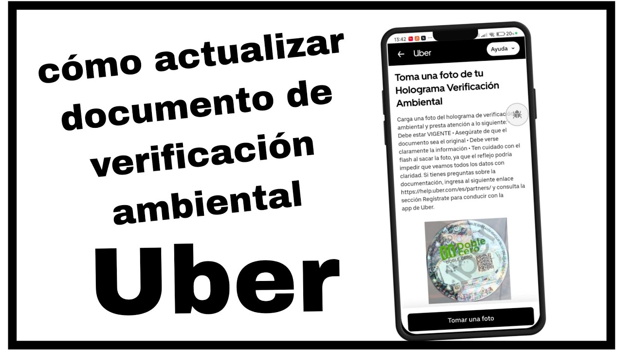 actualiza documento verificación ambiental en Uber - YouTube