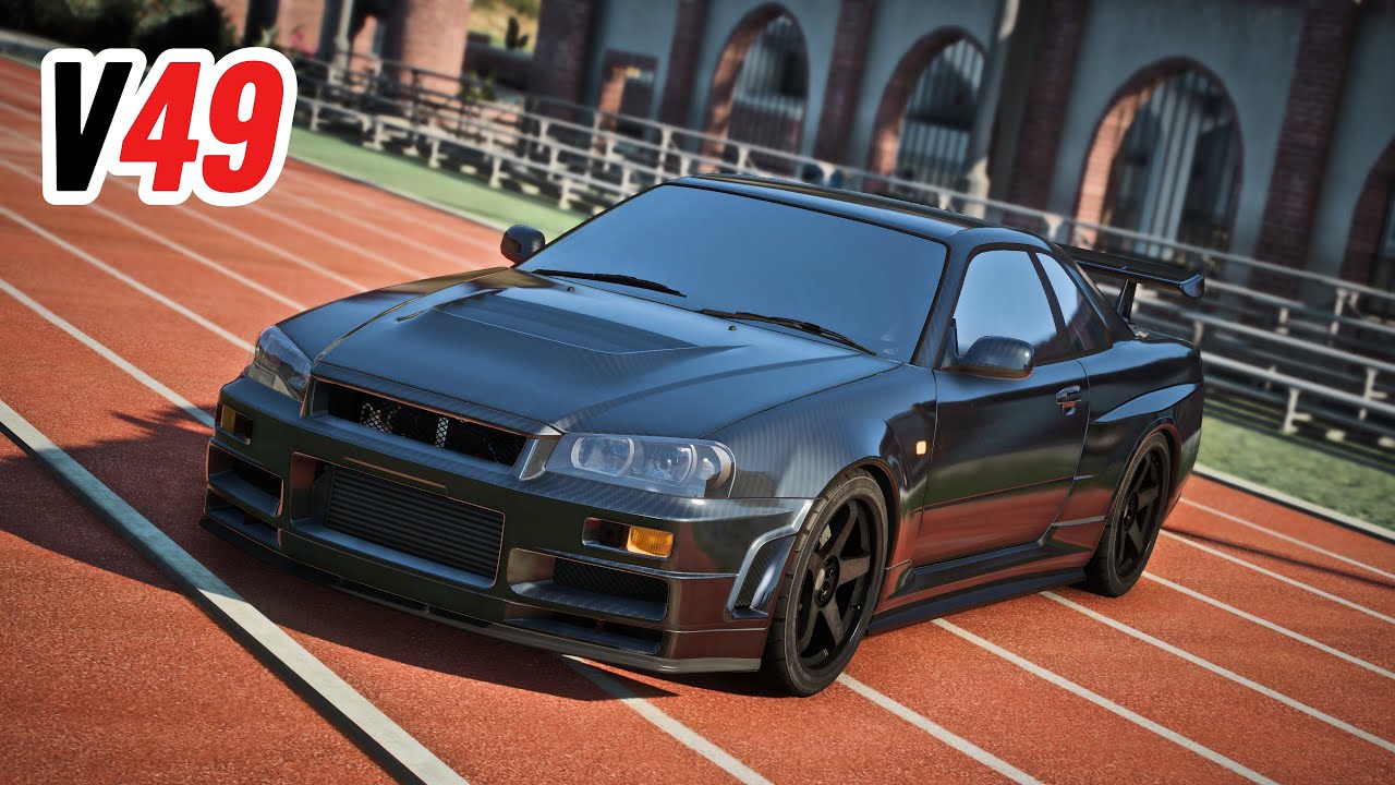 GT R - R34 🔥 Private City | FiveM | GTA V #164 - YouTube