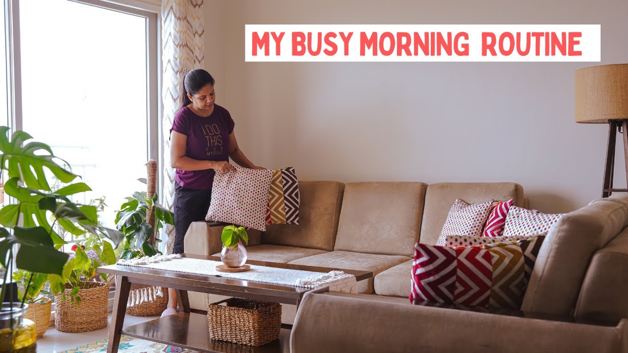 My Busy Morning Routine in New House | Managing Home, Work and ...