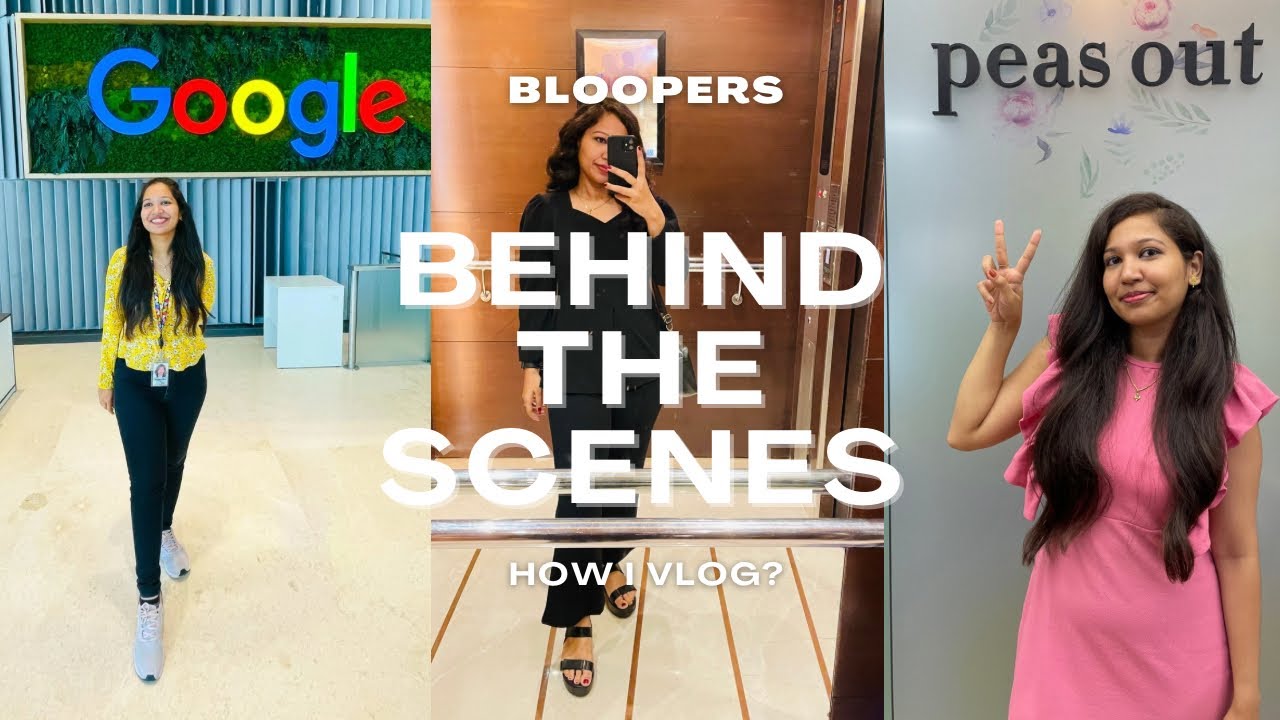 Behind the Scenes | How I record my vlogs with bloopers - YouTube