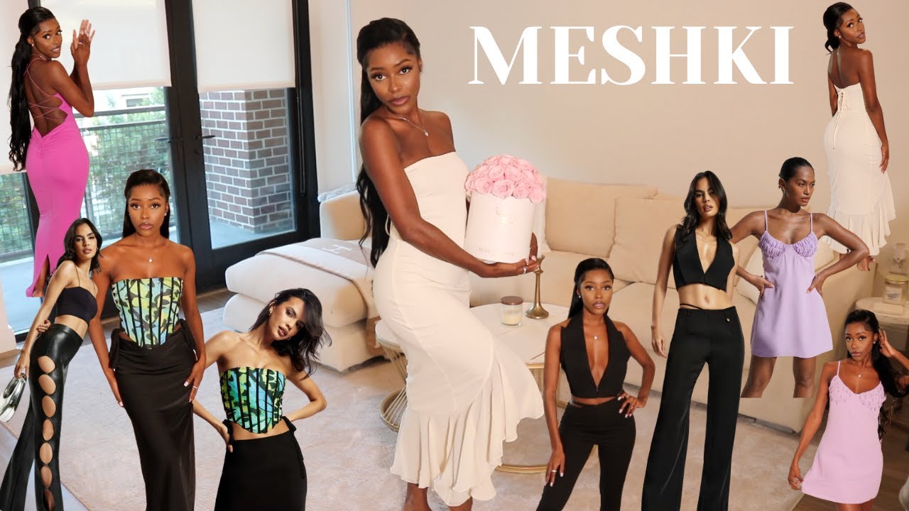 MESHKI SUMMER TRY ON HAUL | Breathtaking Pieces - YouTube
