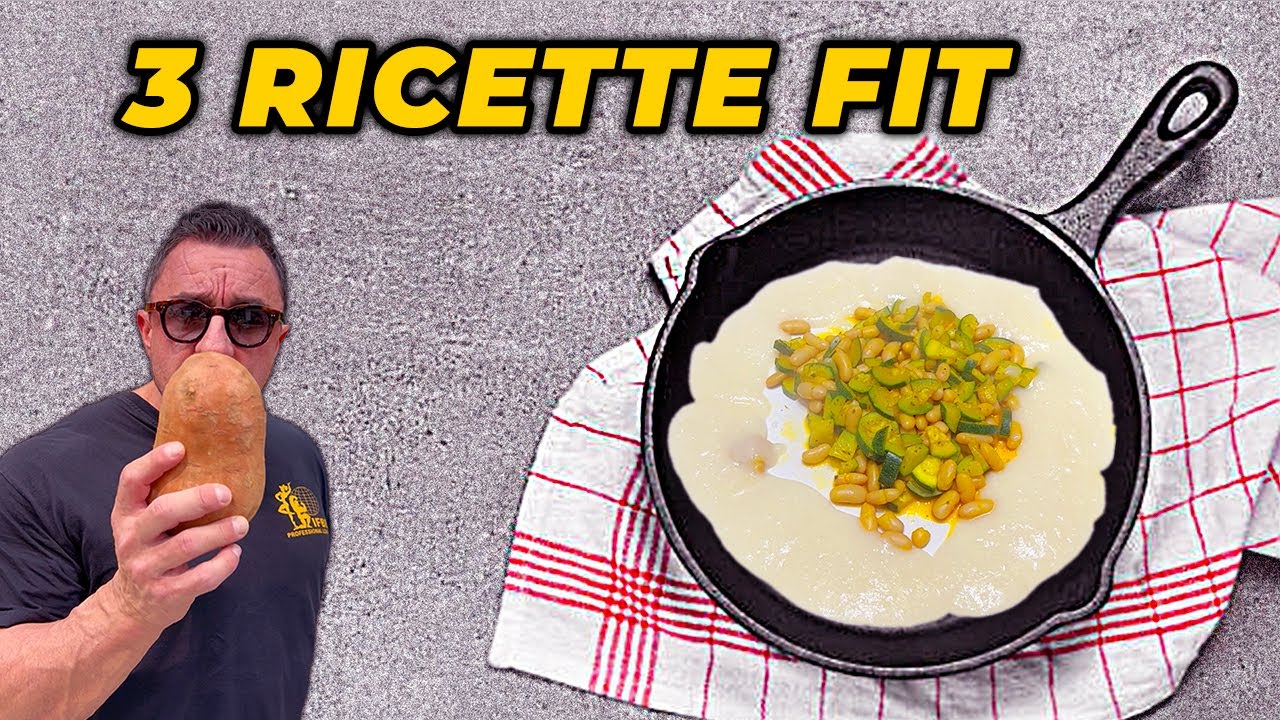 3 RICETTE FIT Semplici e Veloci per la Dieta di un Bodybuilder - YouTube