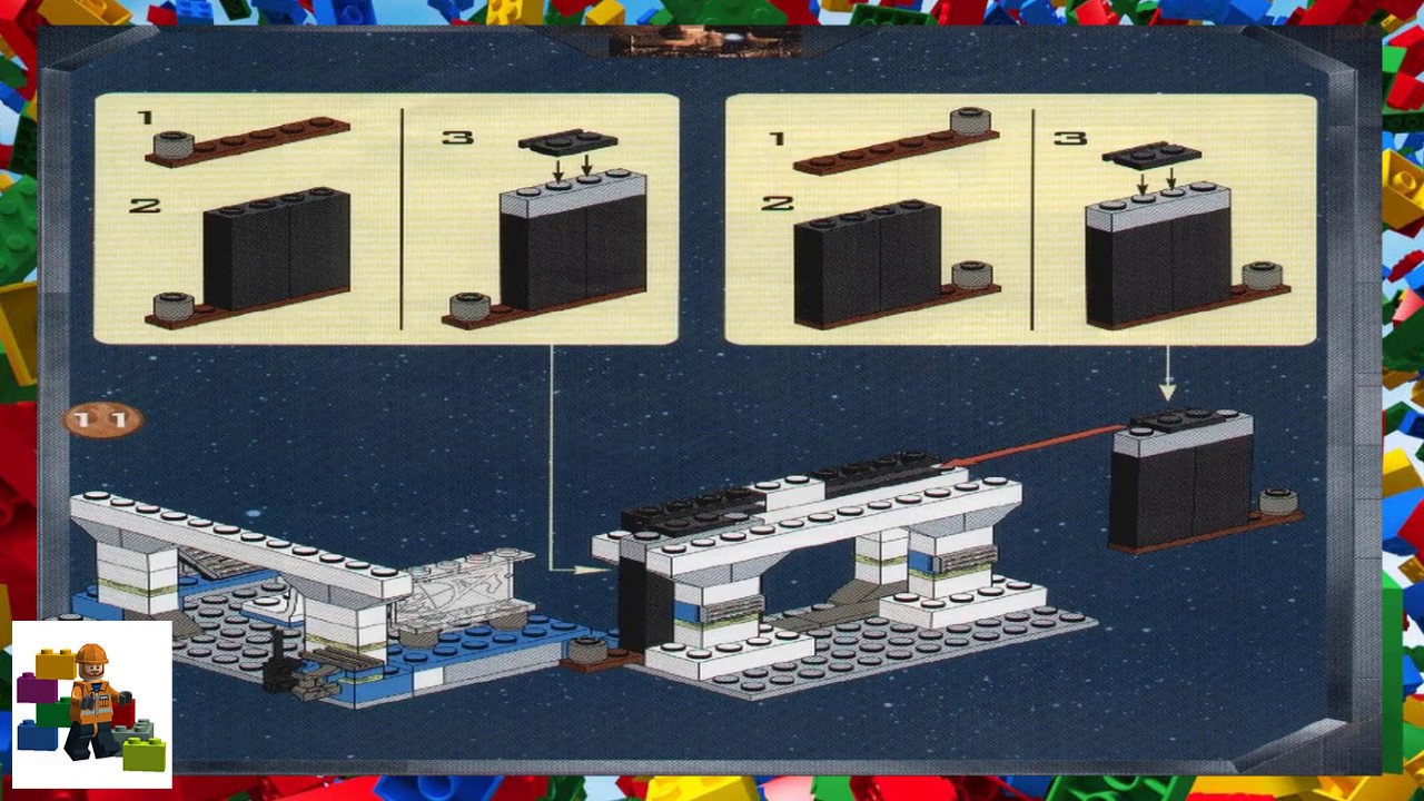 LEGO instructions - Star Wars - 7180 - B-wing at Rebel Control Center ...