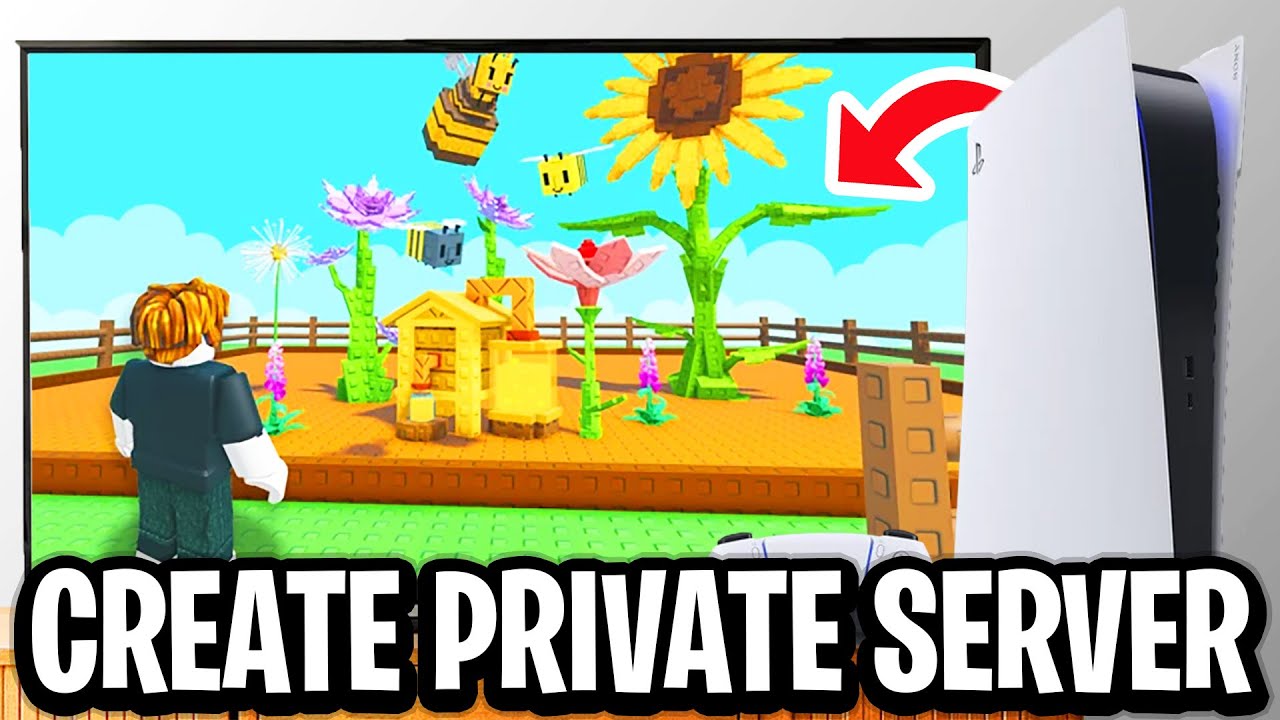 How To Get A Private Server On CONSOLE Roblox Grow A Garden - PS5/XBOX ...