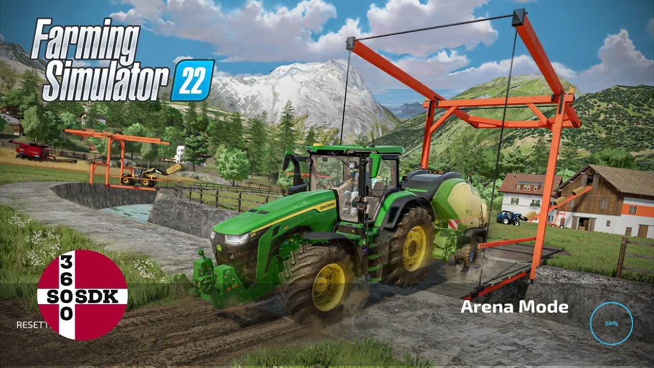 FS22 Esport Arena Træning med Team SosDk3600 - Farming Simulator 22 ...