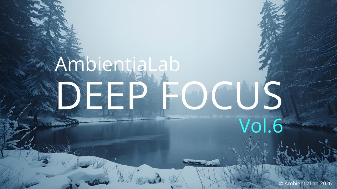 Deep Focus Ambient Music - Pure Deep Focus - 3 Hours - Vol.6 - YouTube