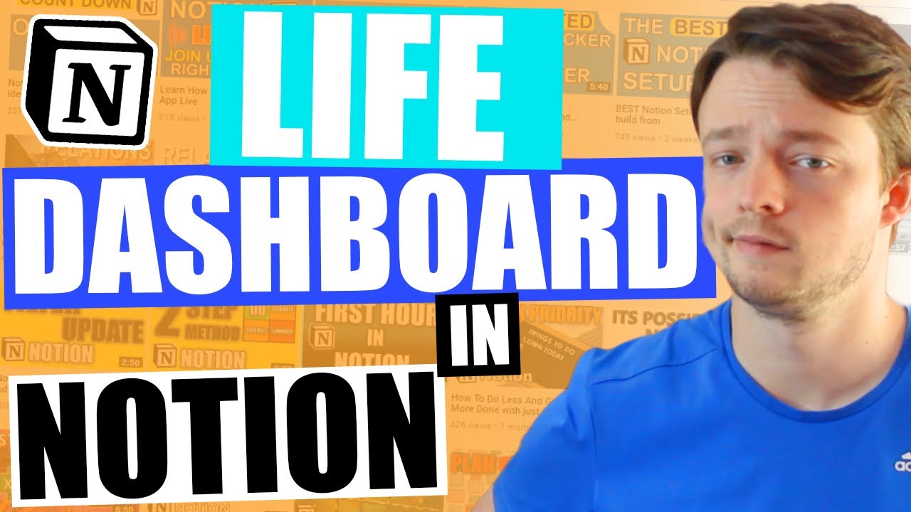 Notion Life Dashboard examples - YouTube