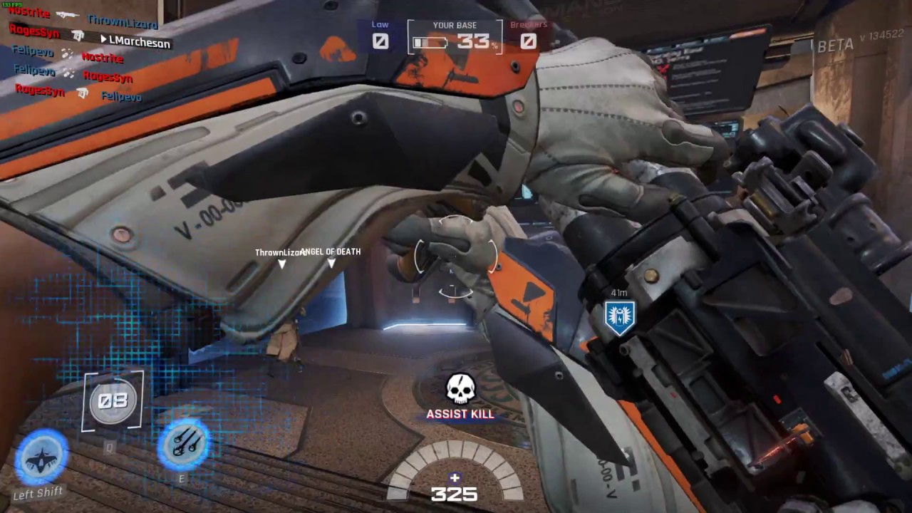 LawBreakers BETA Gameplay - Vanguard Class - YouTube