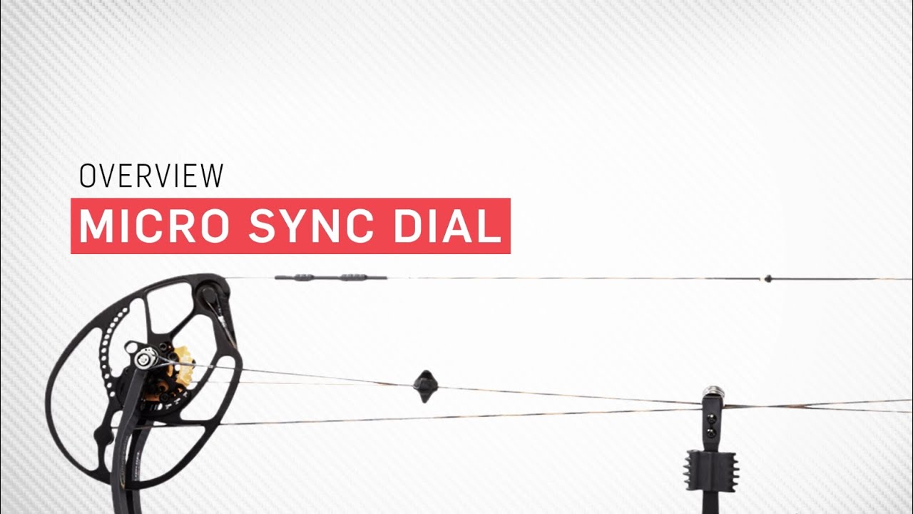How To Adjust the Micro Sync Dial On Bowtech's #SmartBow - YouTube