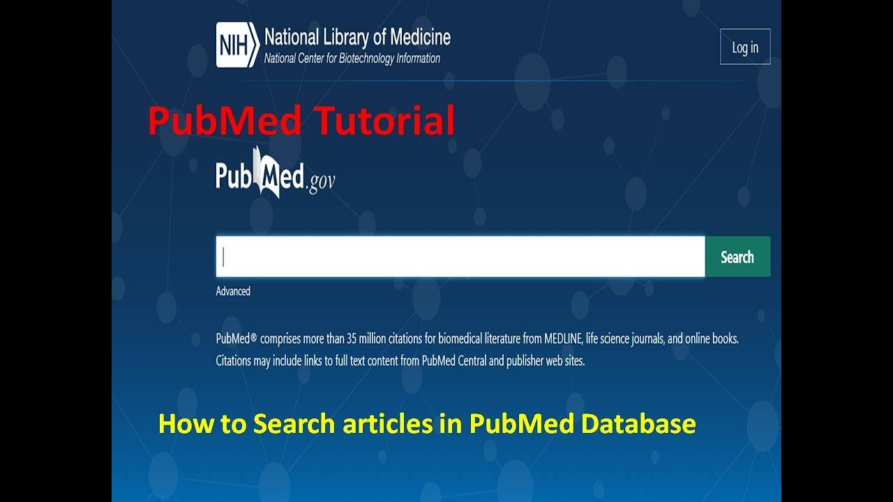 PubMed Tutorial I How To Search Articles In PubMed Database I PubMed pubmed-tutorial-i-how-to-search-articles-in-pubmed-database-i-pubmed