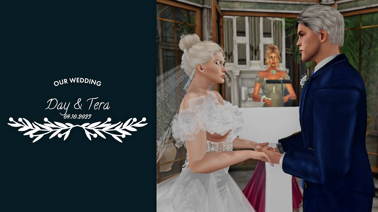 The Wedding of Day & Tera in Second Life - YouTube