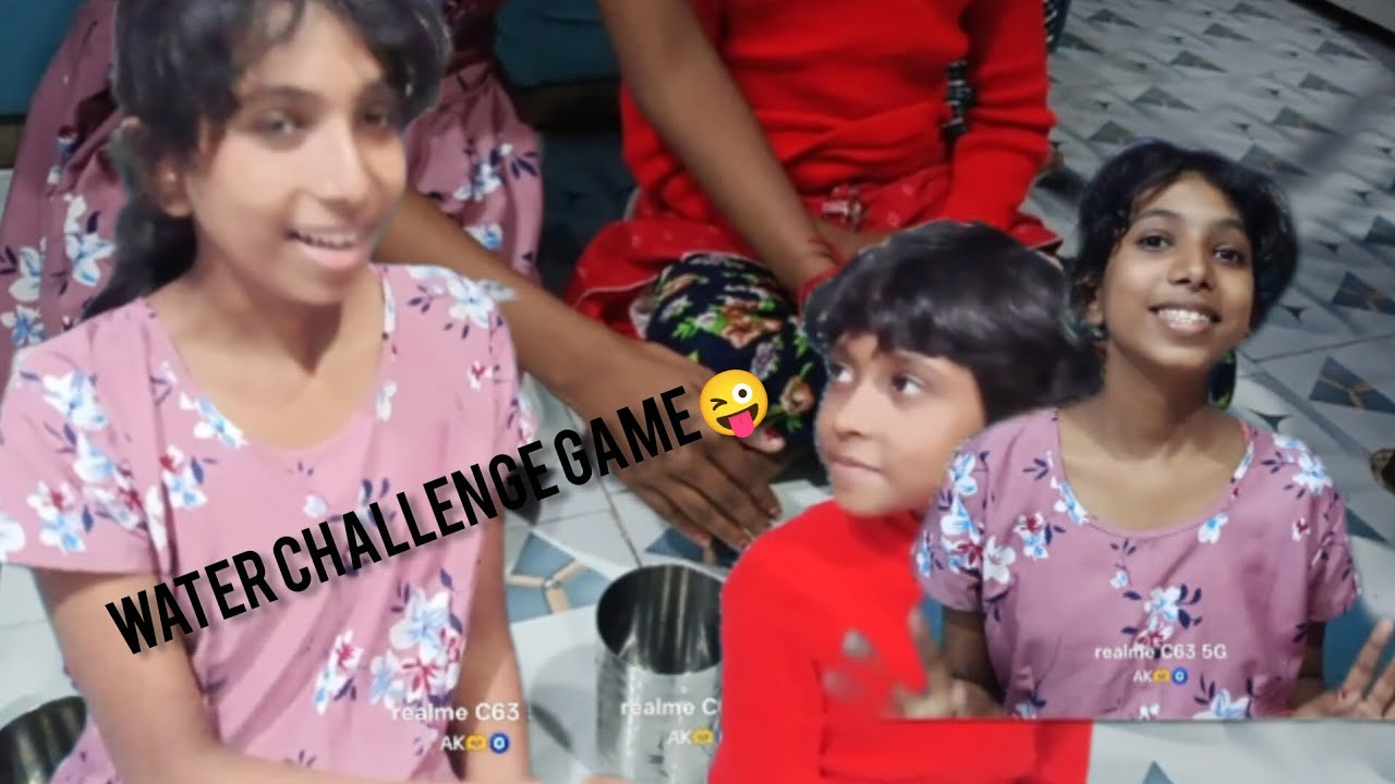 Water challenge game part-2 #subcribemychannel #funnyvideo - YouTube