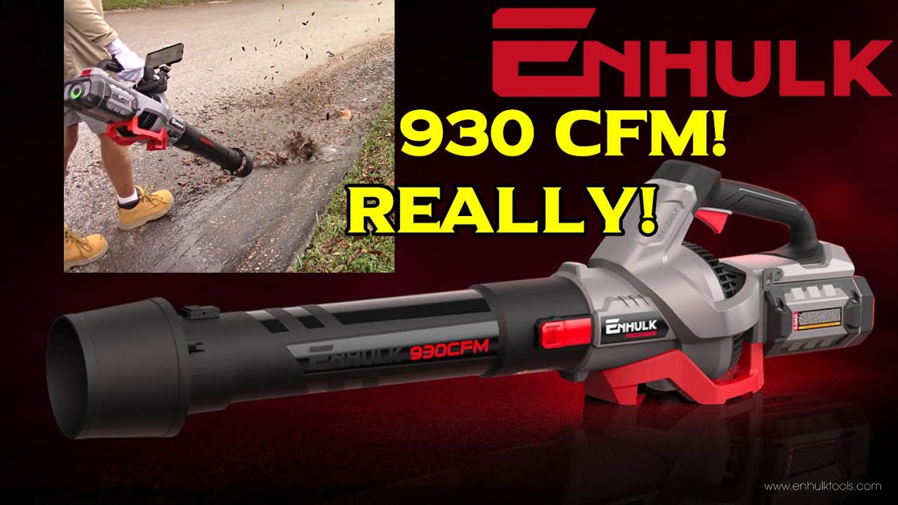 AiDot Enhulk 930 (the most powerful leaf blower) - My review - YouTube