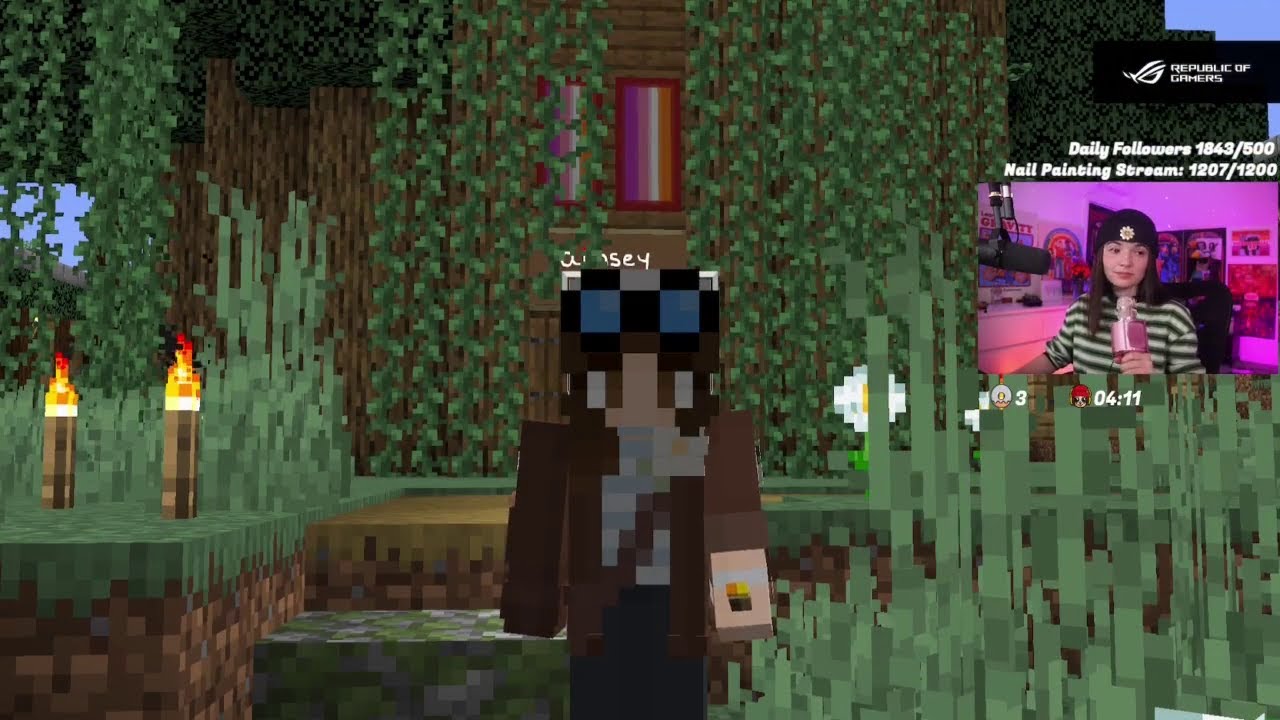 (2022/06/22) Aimsey hangs out around Daisy Hollow (Full DSMP Section ...