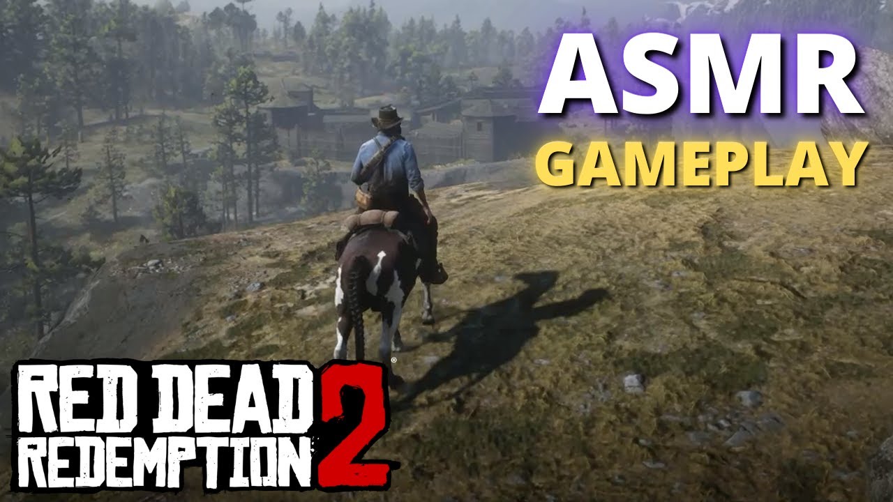 ASMR Jogando Red Dead Redemption 2 - Procurando as Rochas Entalhadas ...