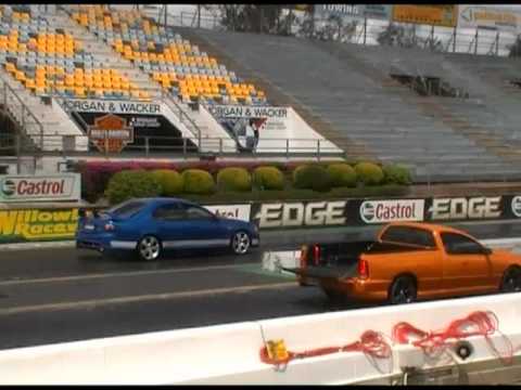 BF GT drag v's Tornado ute - FAULKNER RACING PARTS - Clint Faulkner ...