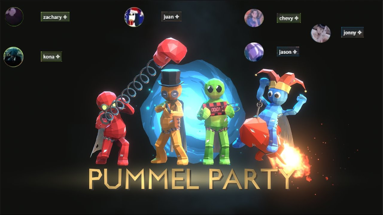 I AM THE BEST PUMMEL PARTIER!! Pummel Party with Friends - YouTube
