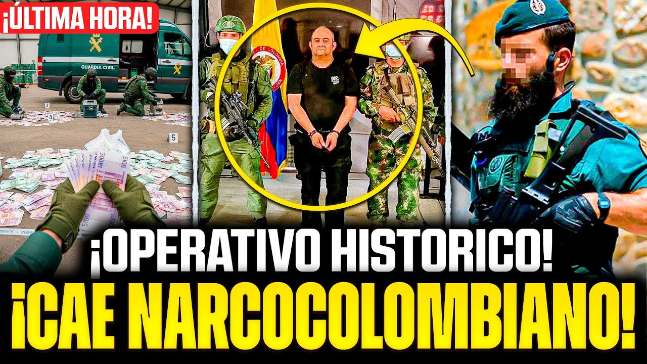 🚨¡¡BRUTAL!! LA GUARDIA CIVIL DETIENE EN MADRID A UN NARCO COLOMBIANO ...