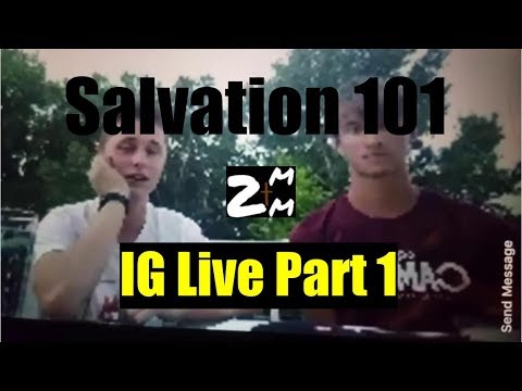 IG Live Part 1 - Salvation 101 - YouTube