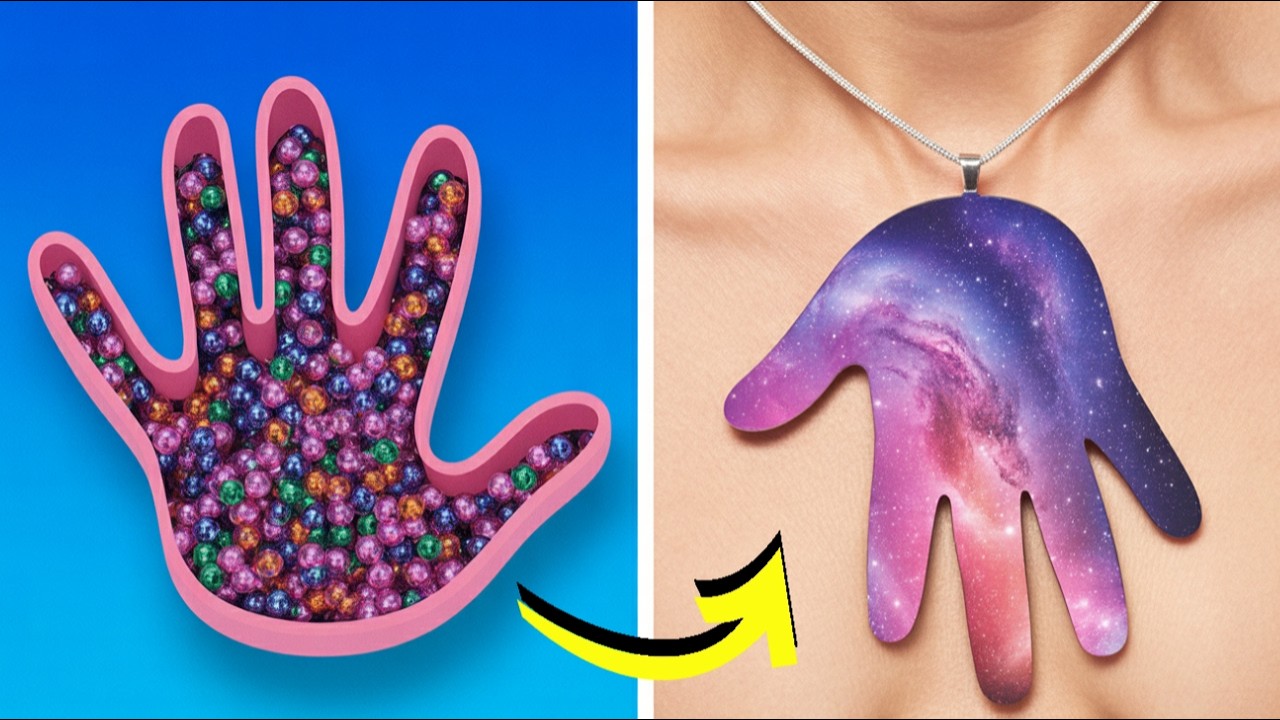 💝 EASY STUNNING EPOXY RESIN CREATIONS 💖 How to Make Stuff Out Of Paper ...