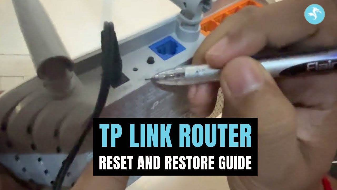 TP Link Router Reset And Restore Guide In Hindi - YouTube