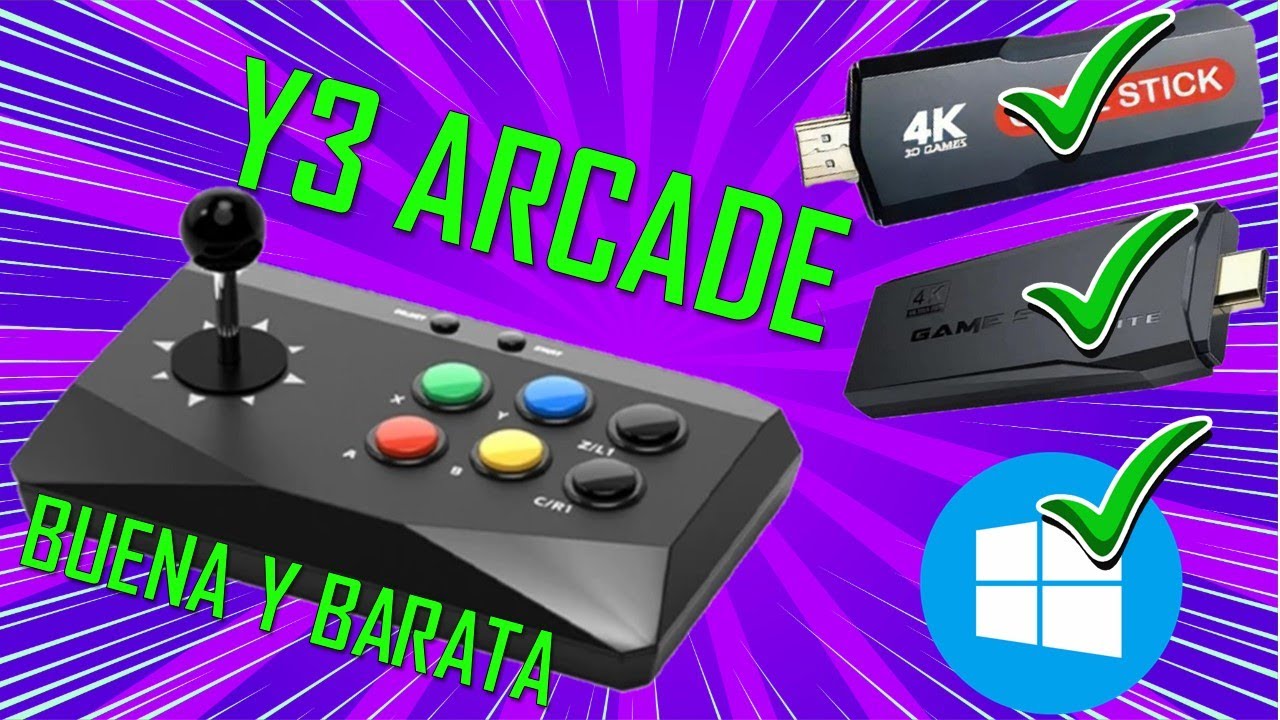 Y3 Arcade Fighter Stick , la palanca arcade compatible con las Game ...