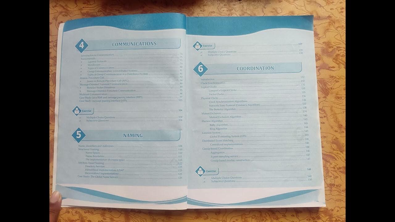 TABLE OF CONTENTS OF DISTRIBUTED SYSTEM BCA 6TH SEM TU NEPAL||CLASS B.I.A|| - YouTube