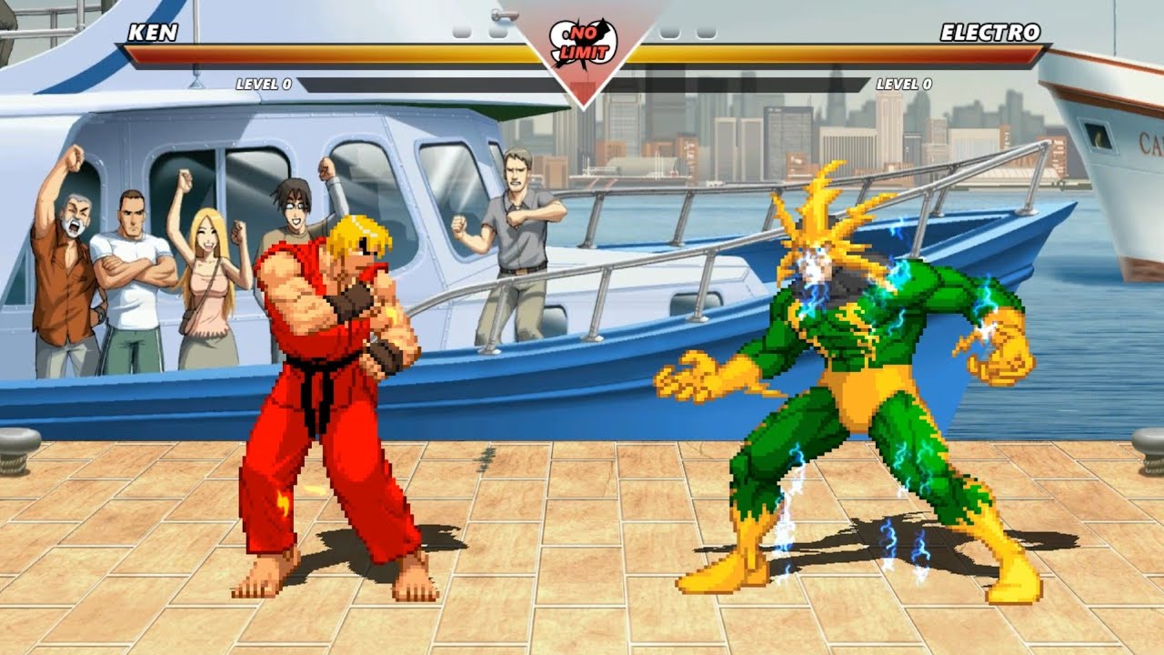 FIRE KEN vs ELECTRO - The most epic fight ever made - YouTube
