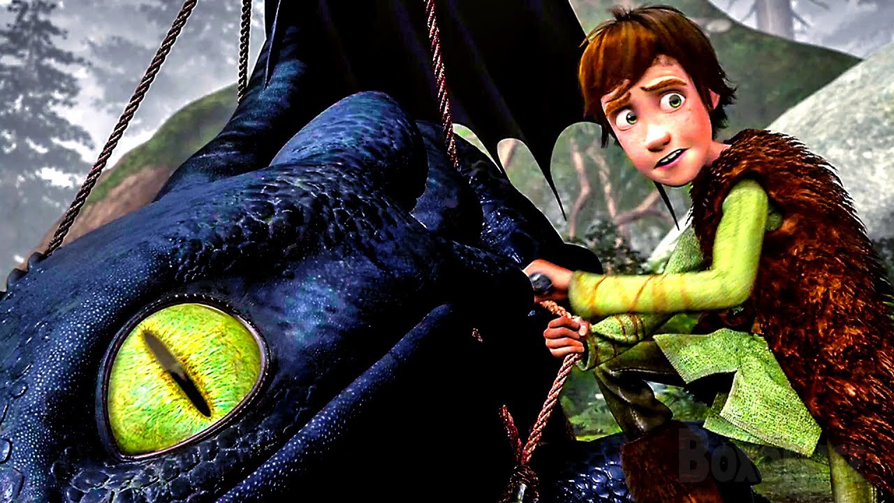 Toothless is captured 😥 | How to Train Your Dragon | CLIP - YouTube