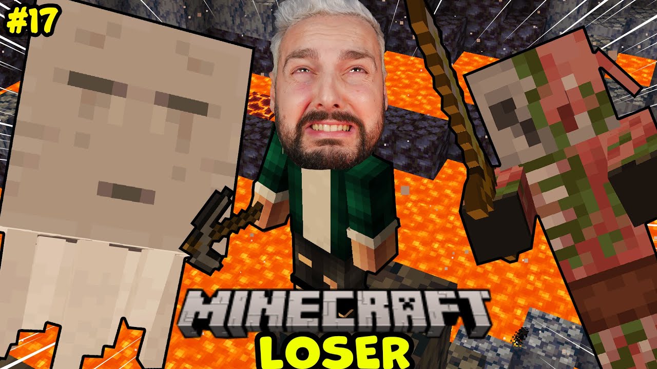 ICH BIN 24H ALLEINE IN DER MINECRAFT HÖLLE...Minecraft Loser #17 ...
