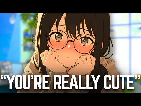 Nerdy Girl Can’t Hide Her Crush on You | ASMR Roleplay | Romance