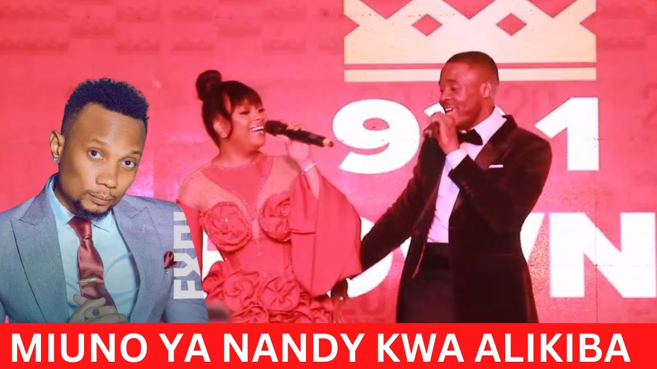 ALIKIBA amshika KIUONO NANDY mbele ya MUME wake BILLNASS cheki balaa ya ...