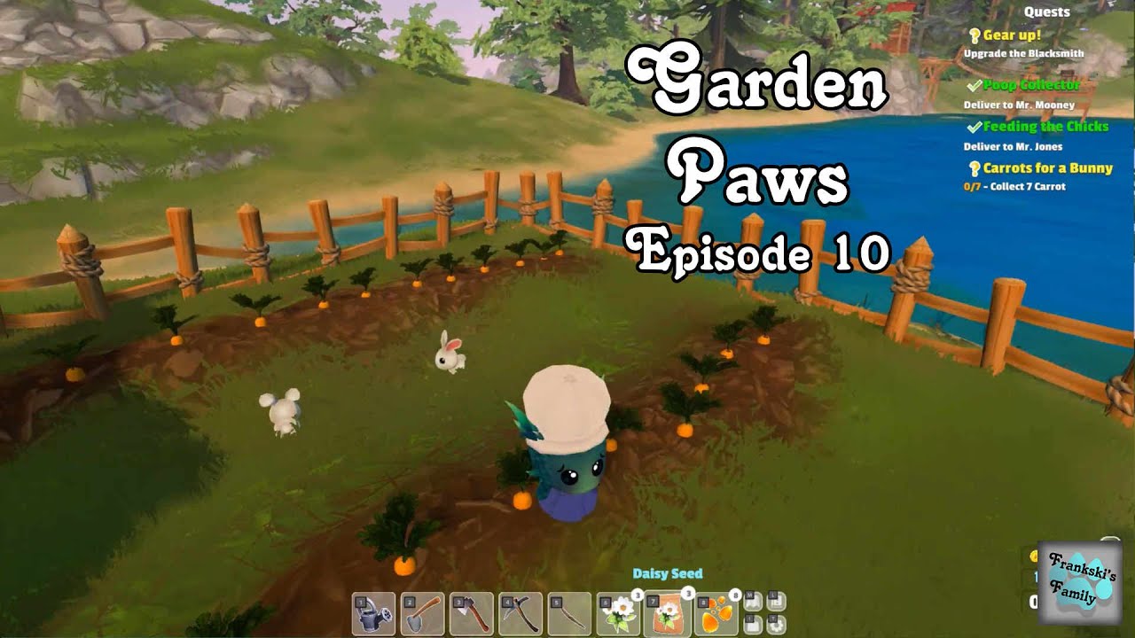 Garden Paws- Episode 10- We Can Get Bunnies!!! - YouTube