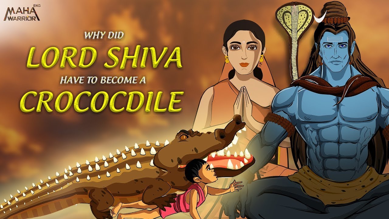 The Symbolism Behind Lord Shiva's Crocodile Avatar | Why Lord Shiva ...