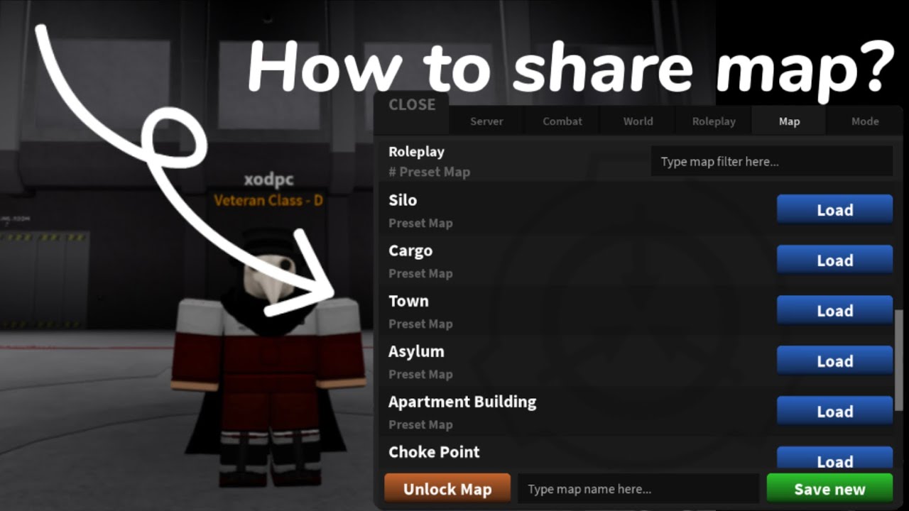 How to share map with someone! | SCP: Roleplay - YouTube