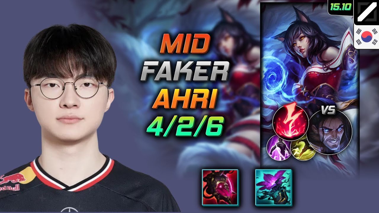 Ahri Mid Build Faker Malignance Electrocute - LOL KR Challenger Patch ...